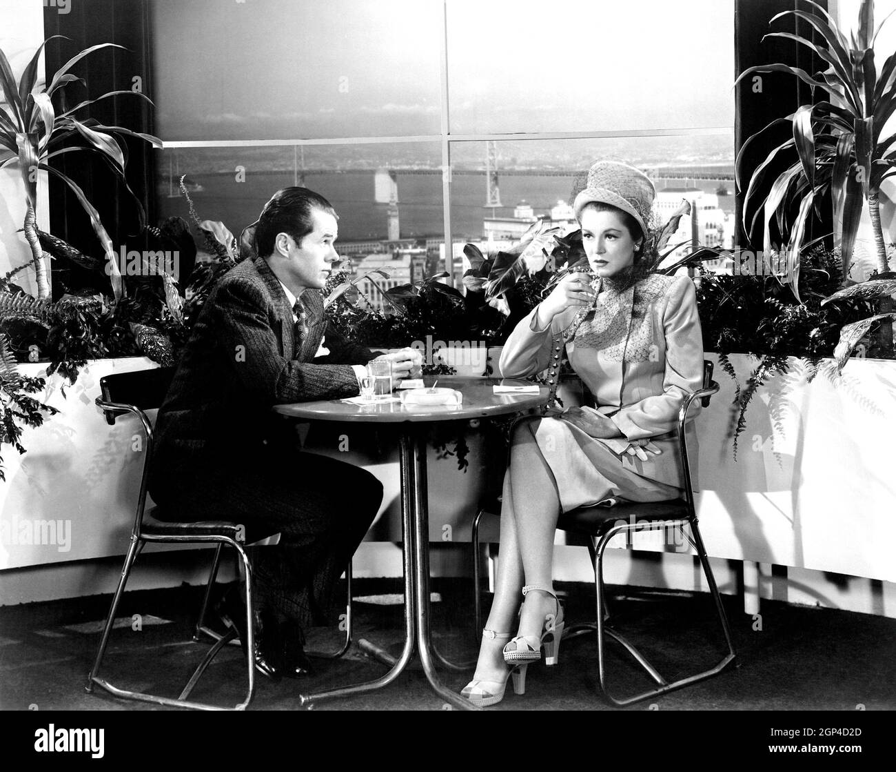 BORN TO KILL, from left, Elisha Cook, Jr., Claire Trevor, 1947 Stock Photo - Alamy