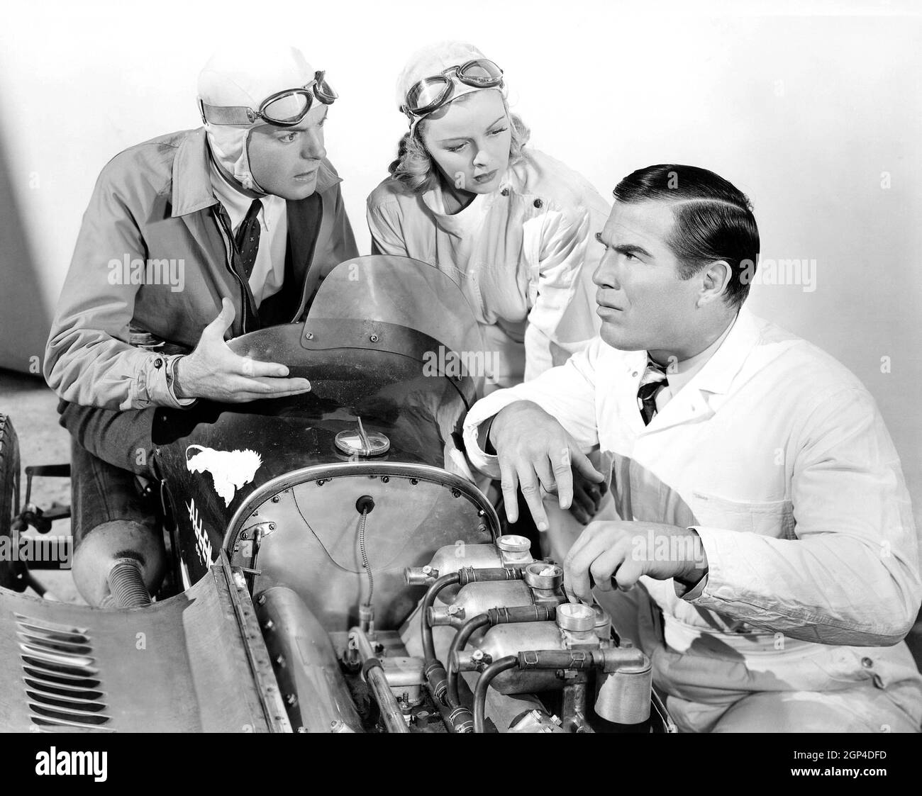 BURN 'EM UP O'CONNOR, from left, Dennis O'Keefe, Cecilia Parker, Nat ...