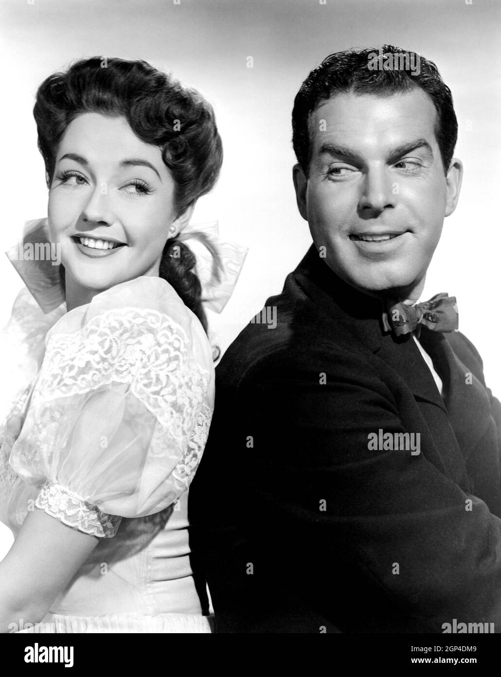 CAPTAIN EDDIE, from left, Lynn Bari, Fred MacMurray, 1945. TM & copyright ©20th Century Fox Film ...
