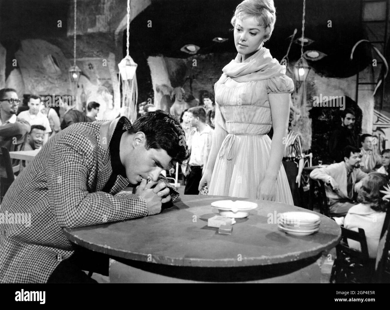 A CERTAIN SMILE, from left, Bradford Dillman, Christine Carere, 1958 ...