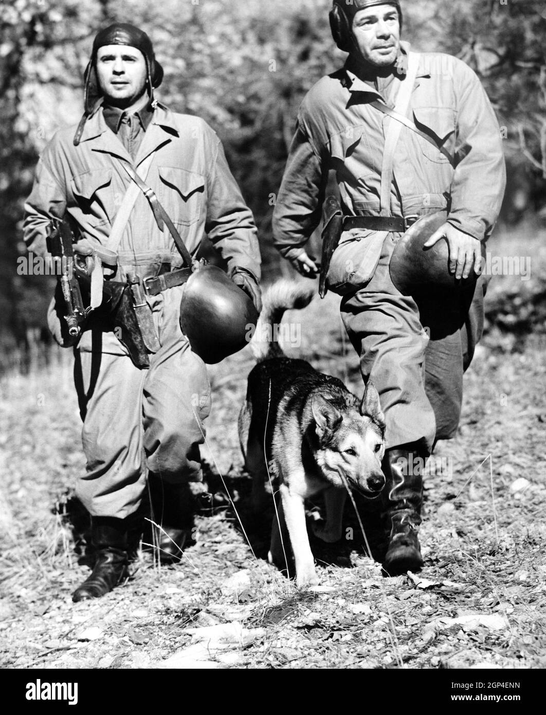 COUNTER-ATTACK, from left, Larry Parks, Paul Muni, 1945 Stock Photo - Alamy