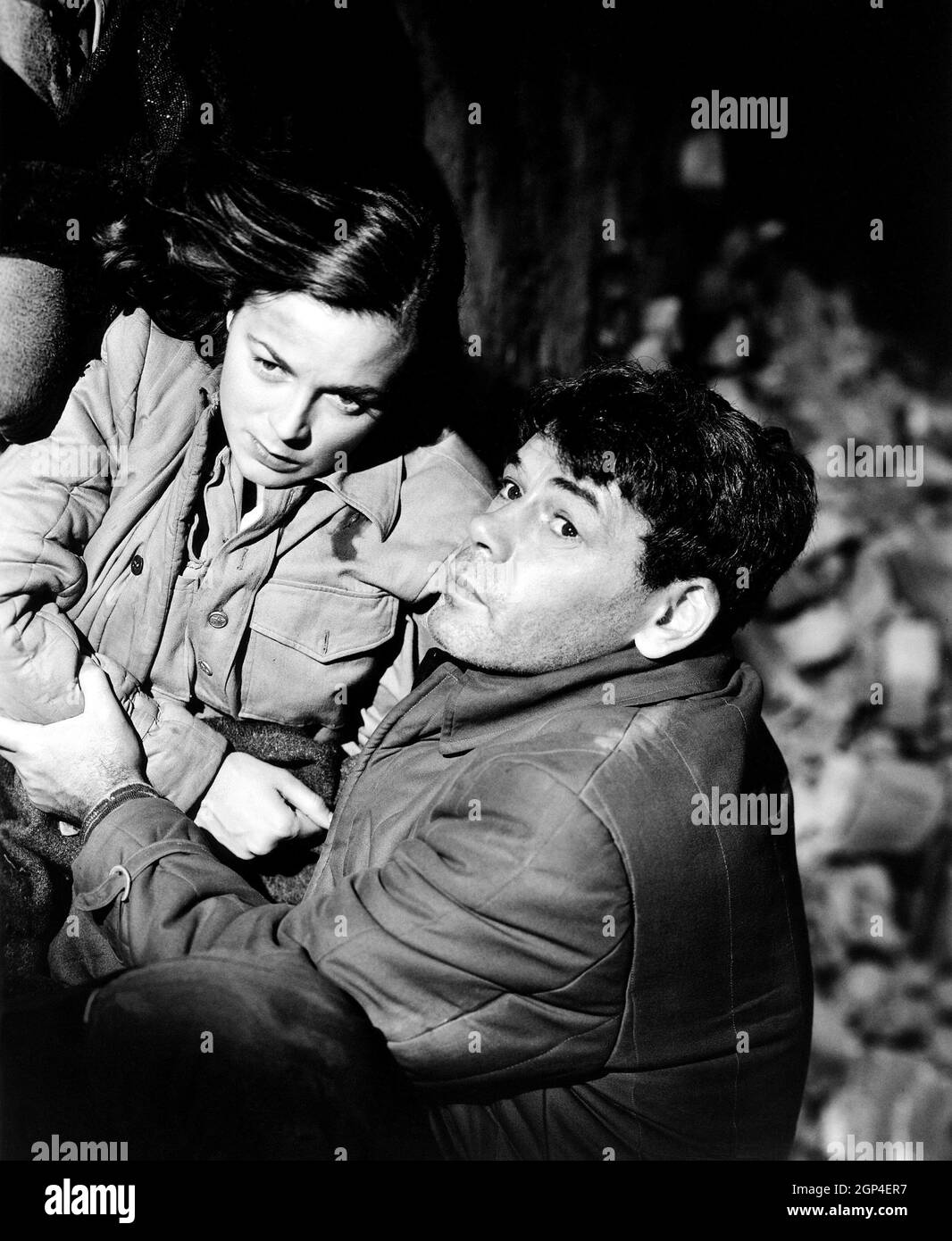 COUNTER-ATTACK, from left, Marguerite Chapman, Paul Muni, 1945 Stock ...