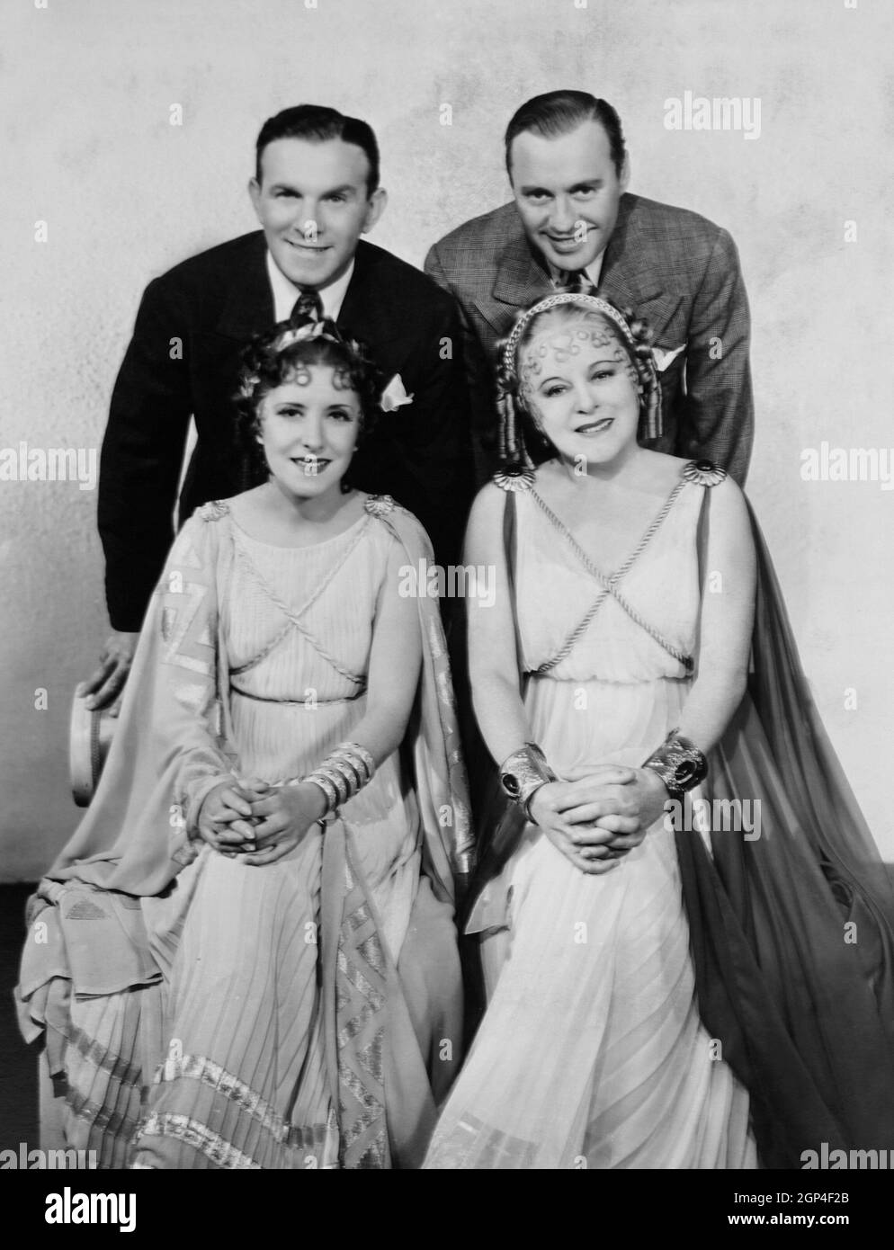 COLLEGE HOLIDAY, front from left: Gracie Allen, Mary Boland, rear from ...