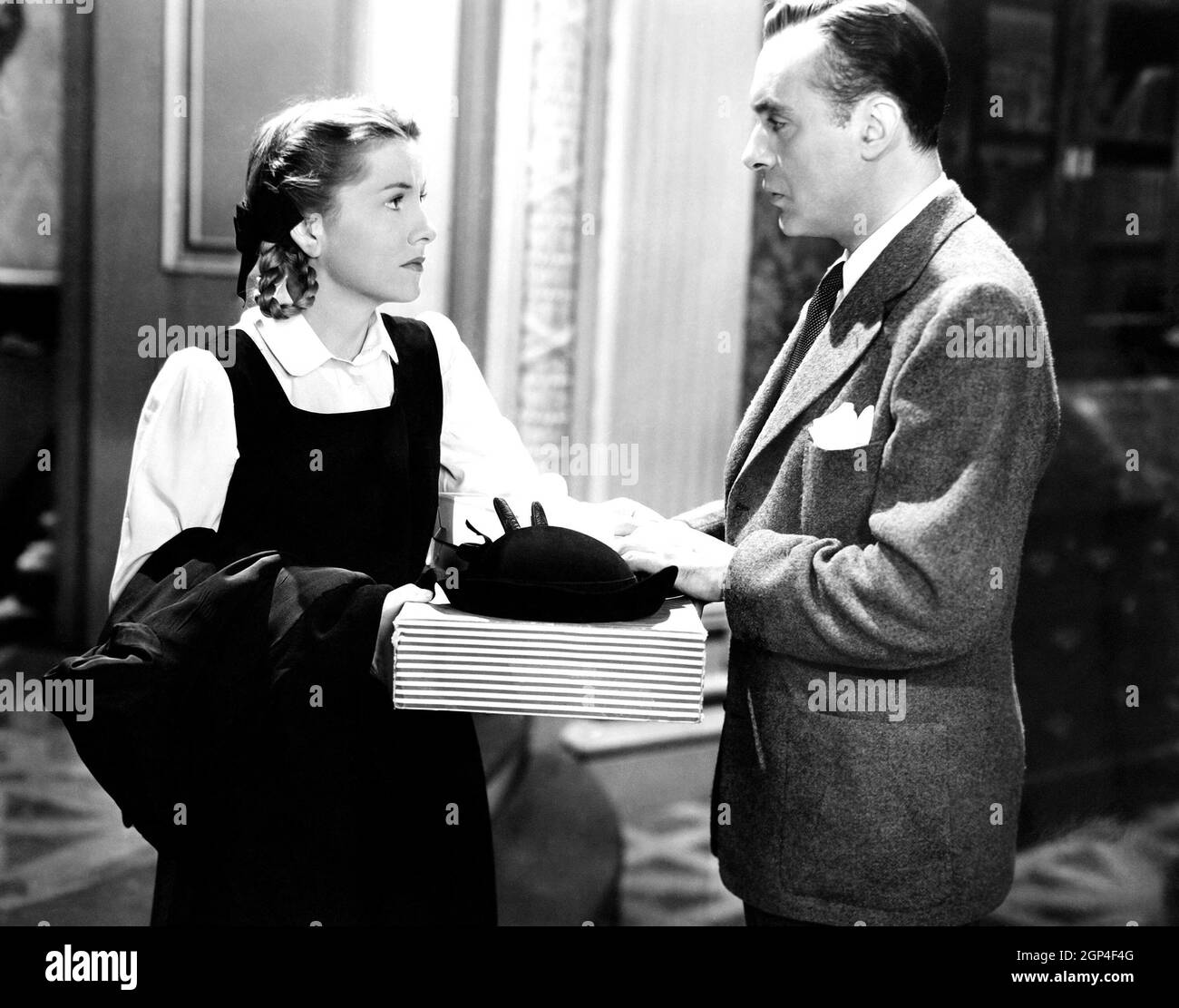 THE CONSTANT NYMPH, from left, Joan Fontaine, Charles Boyer, 1943 Stock ...