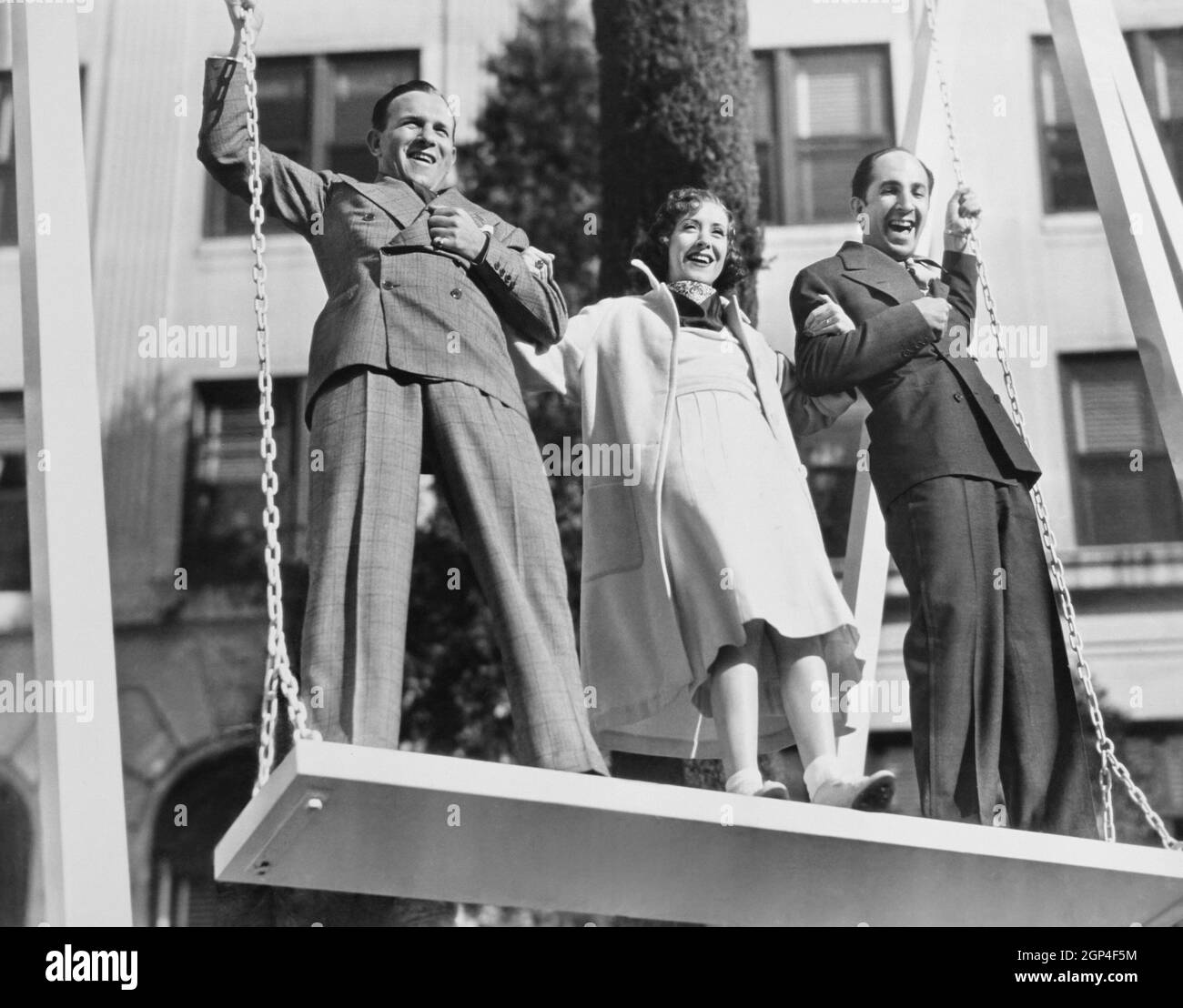 COLLEGE SWING, from left: George Burns, Gracie Allen, Ben Blue, 1938 ...