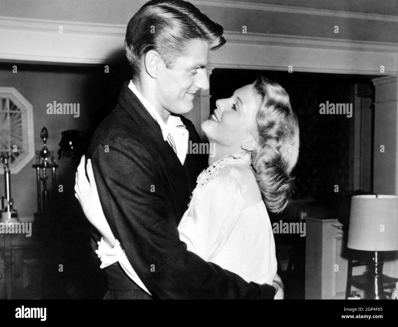 CRAZYLEGS, from left, Elroy 'Crazylegs' Hirsch, Joan Vohs, 1953 Stock ...