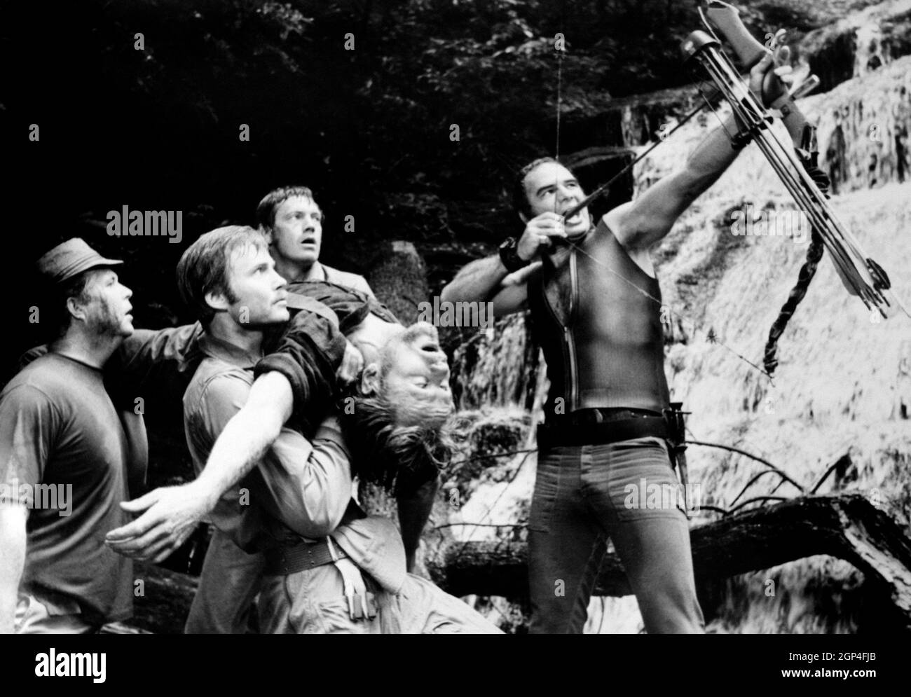 Deliverance From Left Ned Beatty Jon Voight Ronny Cox Herbert