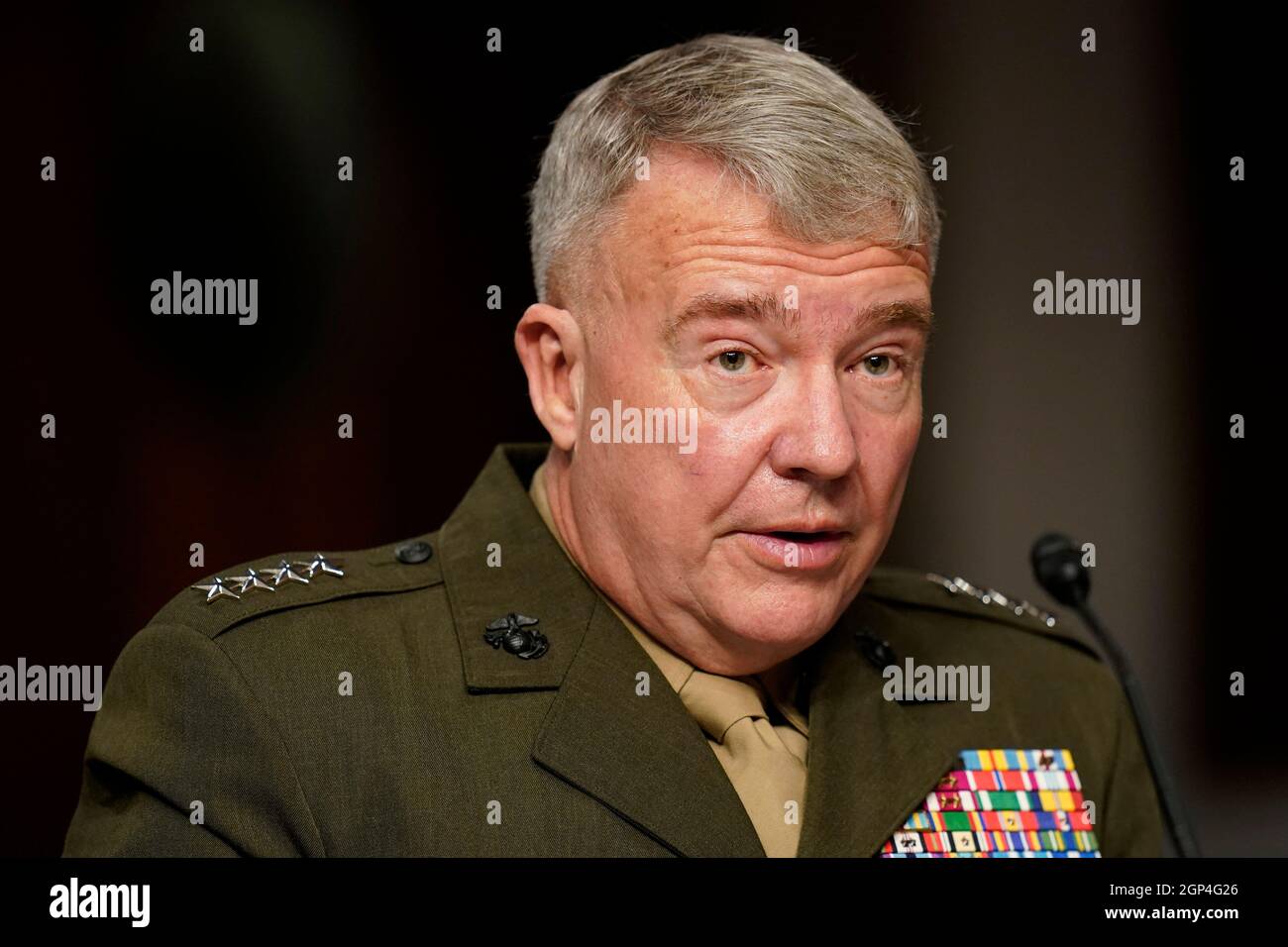 Gen. Kenneth McKenzie, commander of the United States Central Command ...