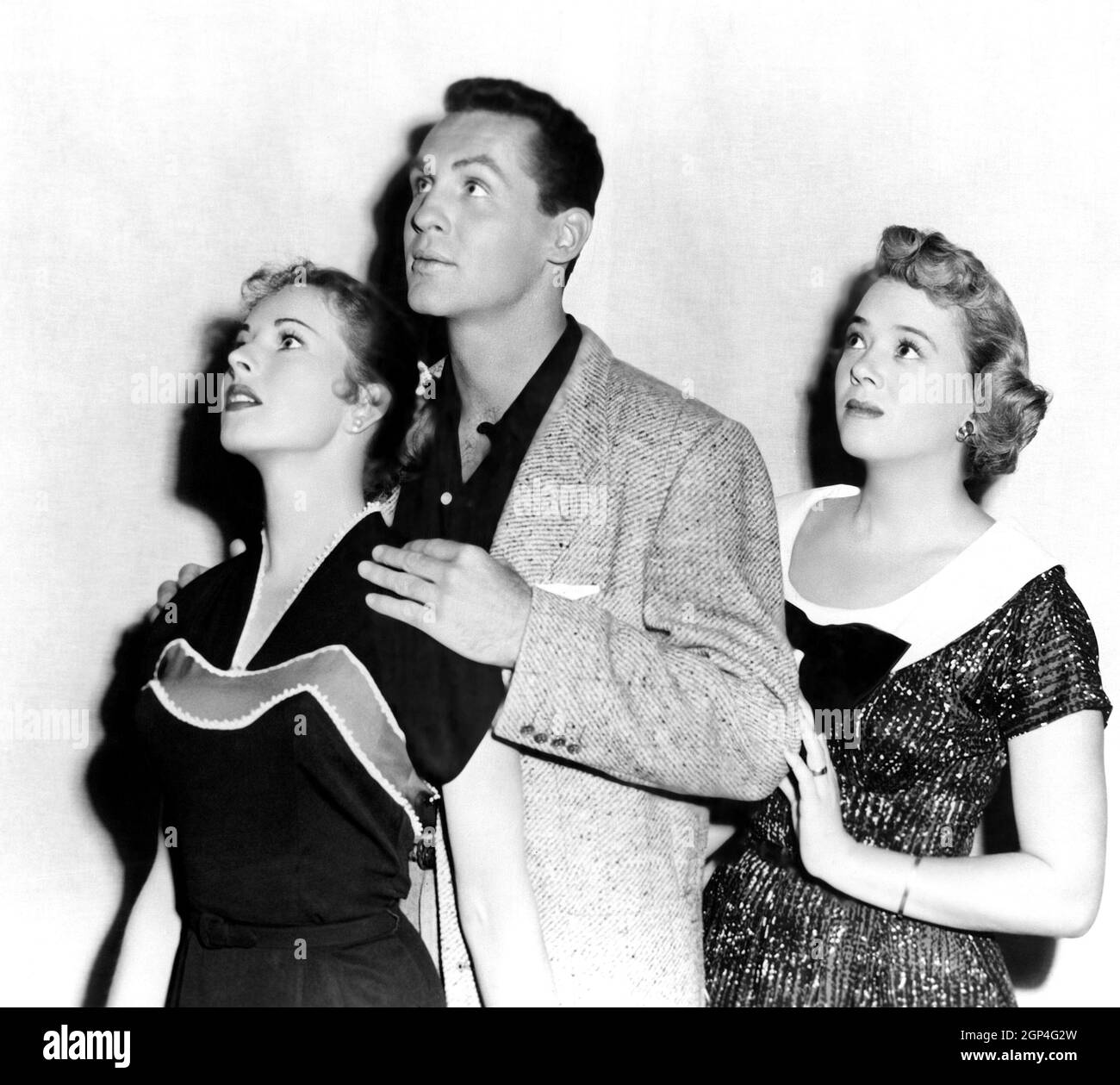 DESTINATION 60,000, from left, Coleen Gray, Pat Conway, Jeff Donnell ...