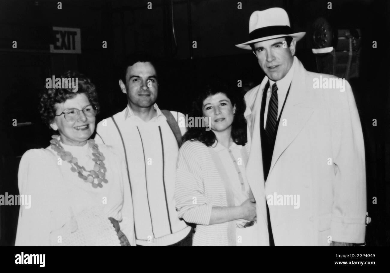 DICK TRACY, from left: Jean Gould, daughter of cartoonist Chester Gould ...