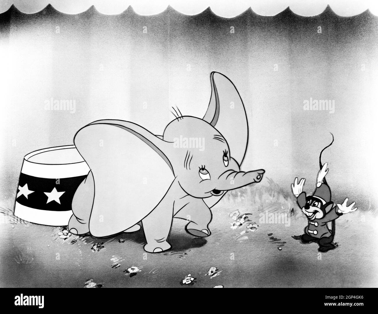 DUMBO, from left, Dumbo (voiced by Mel Blanc), Timothy Q. Mouse (voiced ...