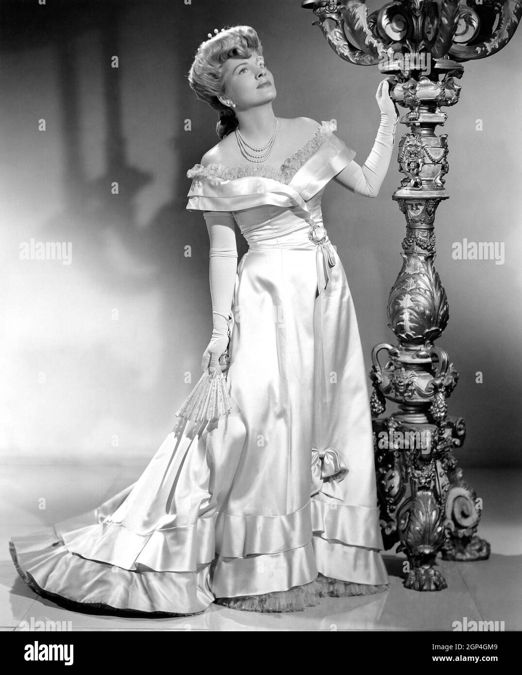 THE EMPEROR WALTZ, Joan Fontaine (in a gown by Edith Head), 1948 Stock ...