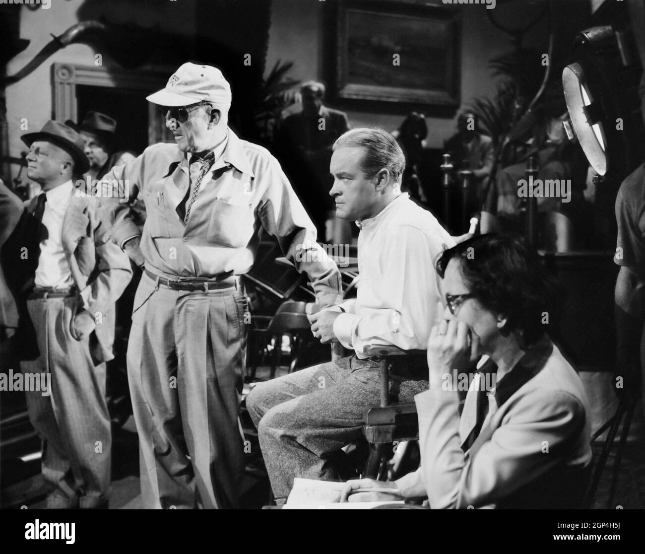 FANCY PANTS, from left: writer Barney Dean, director George Marshall ...