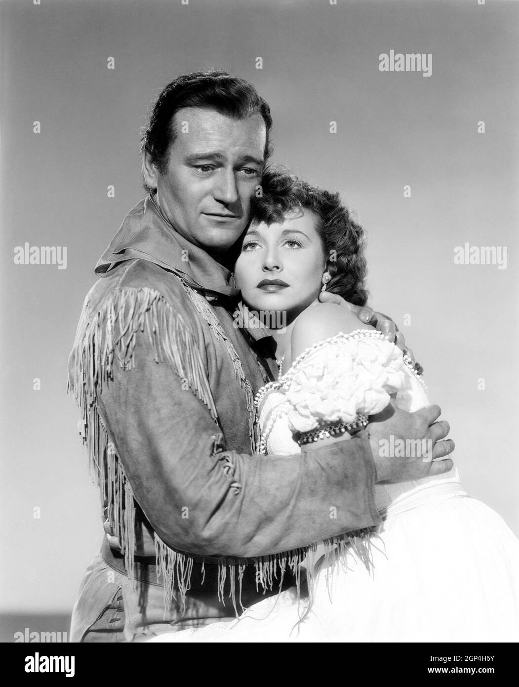 THE FIGHTING KENTUCKIAN, from left, John Wayne, Vera Ralston, (aka Vera ...