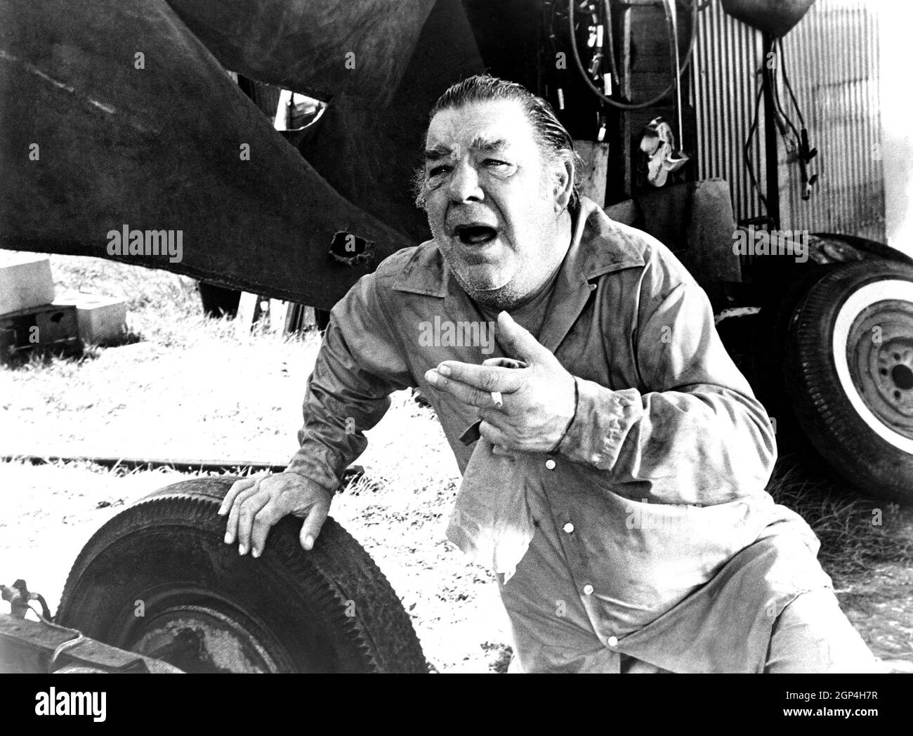 FIREBALL JUNGLE, Lon Chaney, Jr., 1969 Stock Photo - Alamy