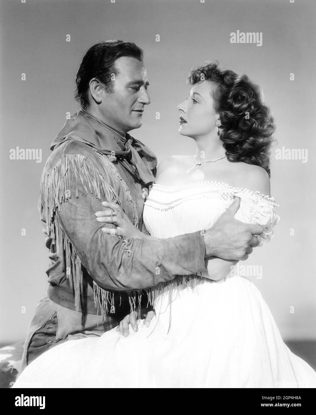 THE FIGHTING KENTUCKIAN, from left, John Wayne, Vera Ralston, (aka Vera ...