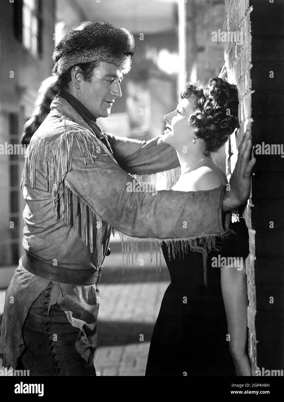 THE FIGHTING KENTUCKIAN, from left, John Wayne, Vera Ralston, (aka Vera ...