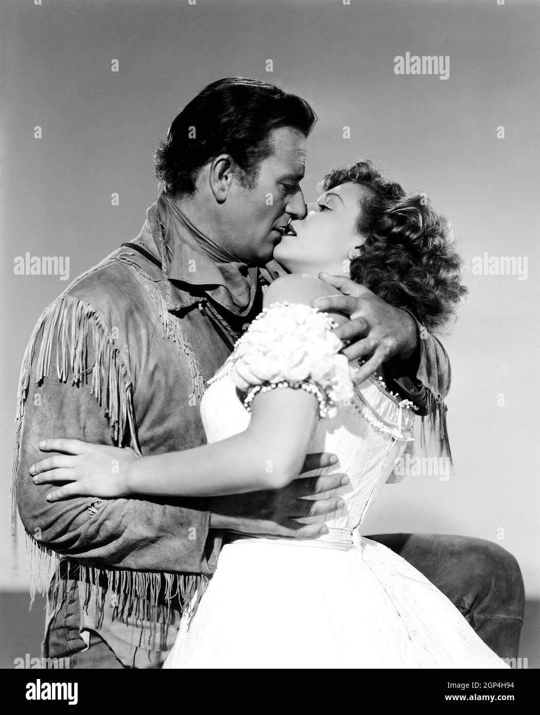 THE FIGHTING KENTUCKIAN, from left, John Wayne, Vera Ralston, (aka Vera ...