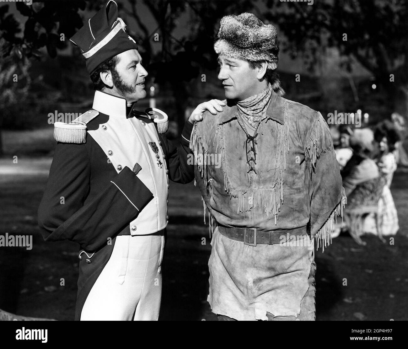 THE FIGHTING KENTUCKIAN, from left, Philip Dorn, John Wayne, 1949 Stock ...