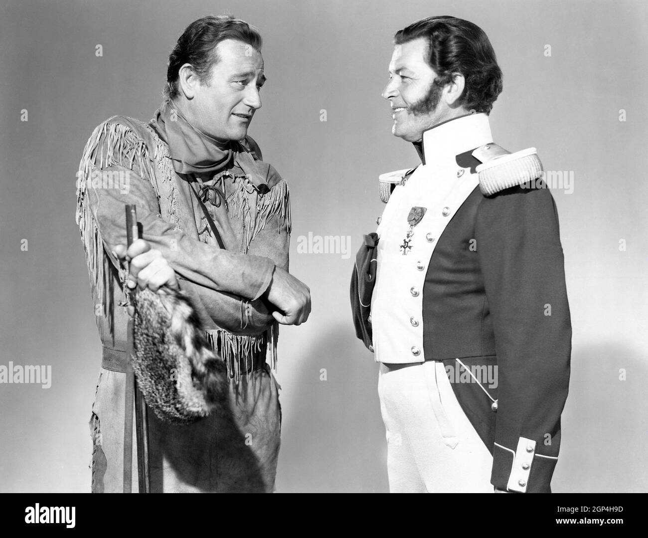 THE FIGHTING KENTUCKIAN, from left, John Wayne, Philip Dorn, 1949 Stock ...