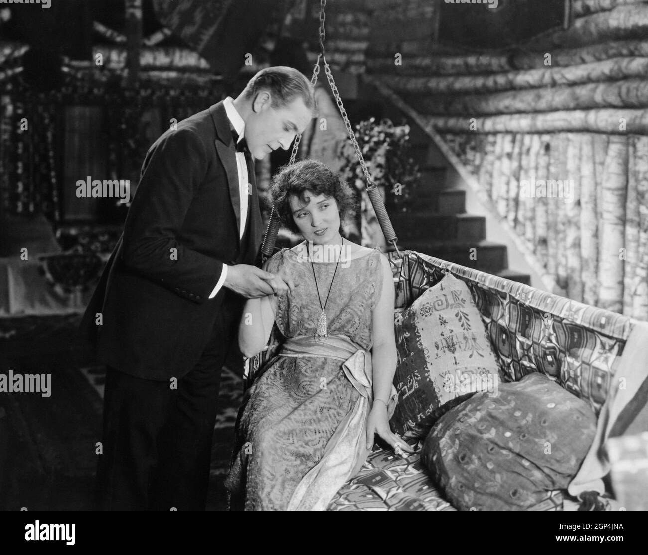 HER LORD AND MASTER, from left: Holmes Herbert, Alice Joyce, 1921 Stock ...