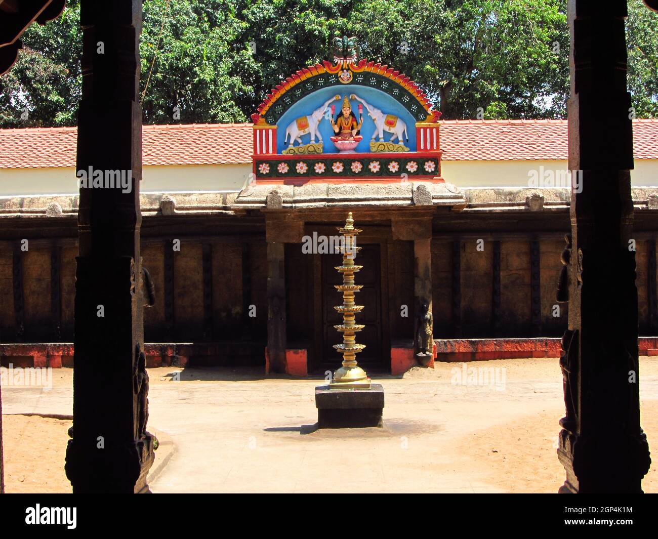 a hindu temple or mandir in Hinduism religion in India Stock Photo - Alamy