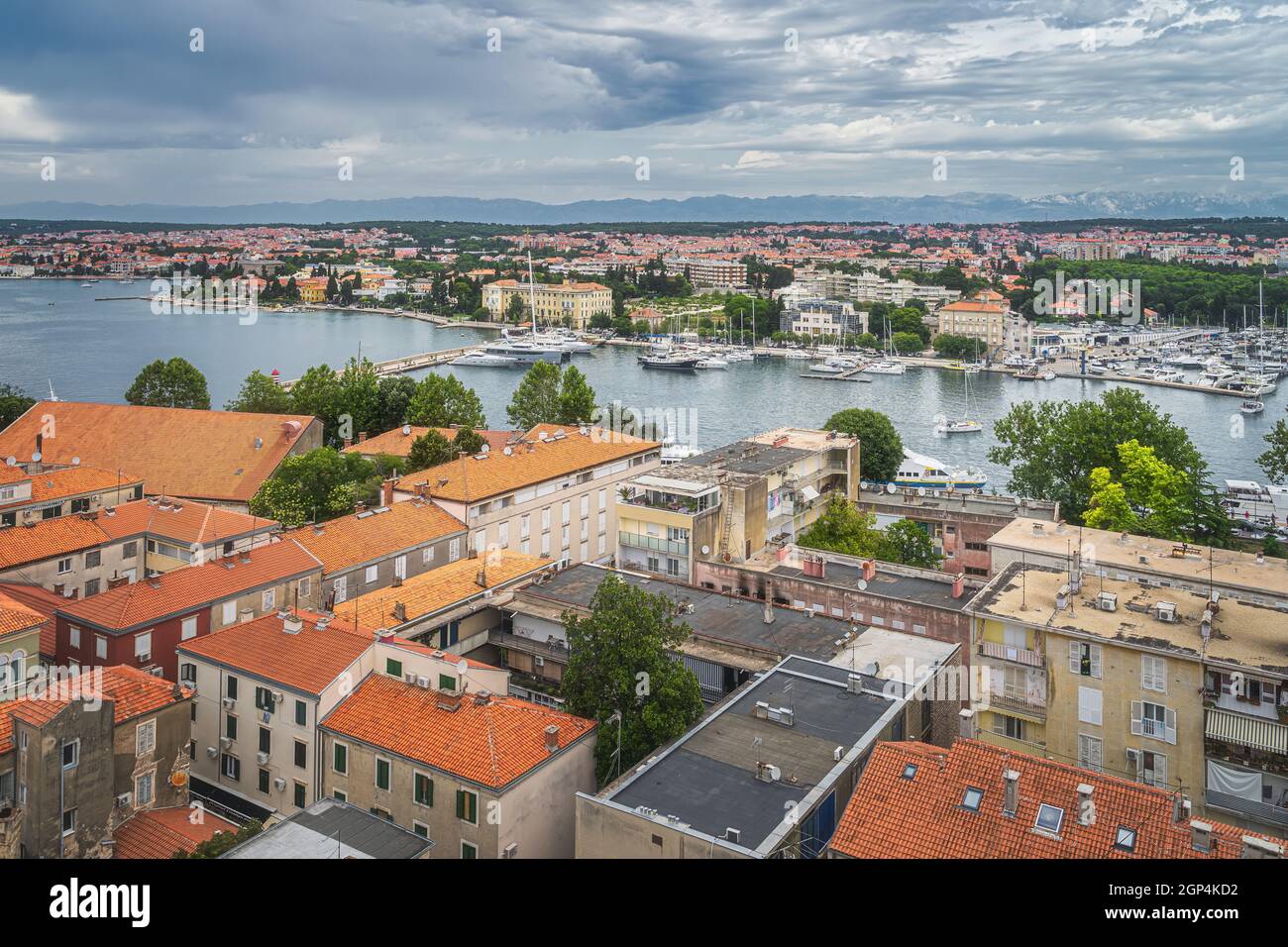 Zadar croatia beautiful boats hi-res stock photography and images - Alamy