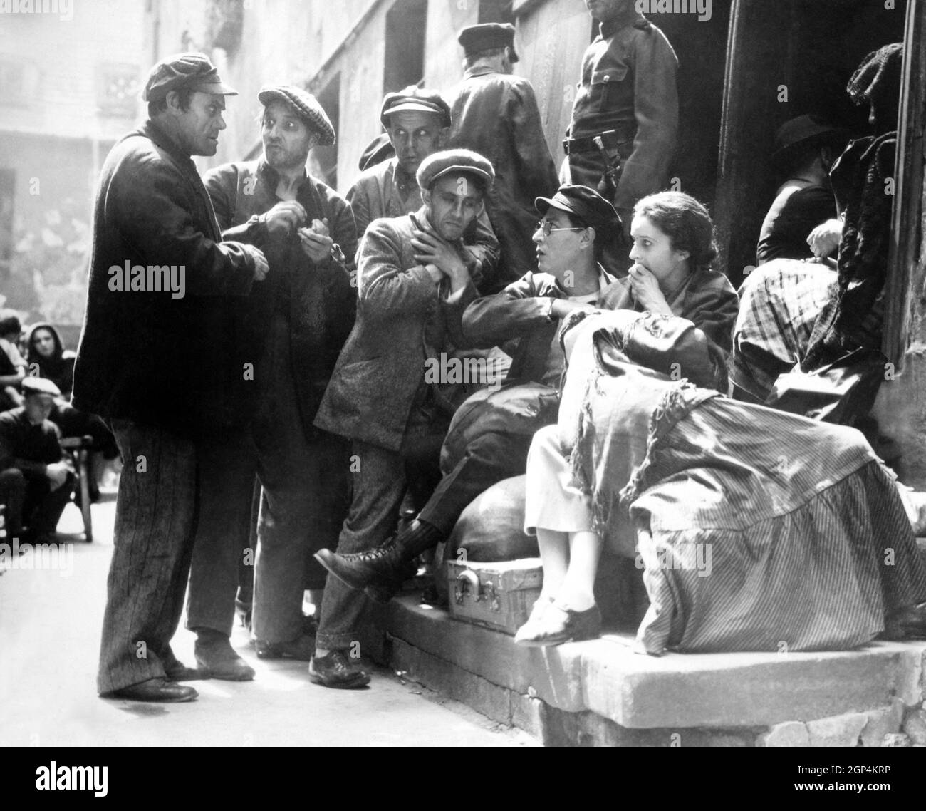 ISN'T LIFE WONDERFUL, seated, right, Frank Puglia, Carol Dempster, 1924 ...