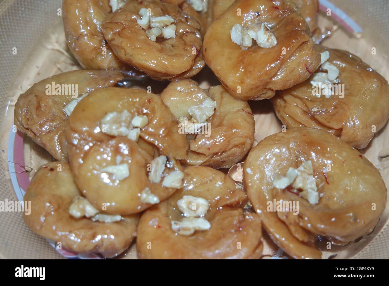 Delicious and tasty Asian sweet dish called balu shahi or baloshahi or ...