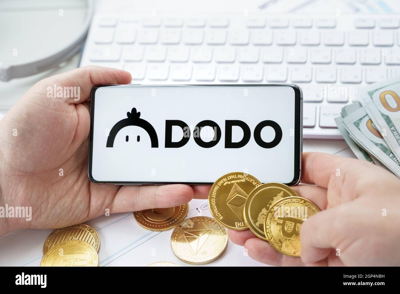 The dodo logo hi-res stock photography and images - Alamy