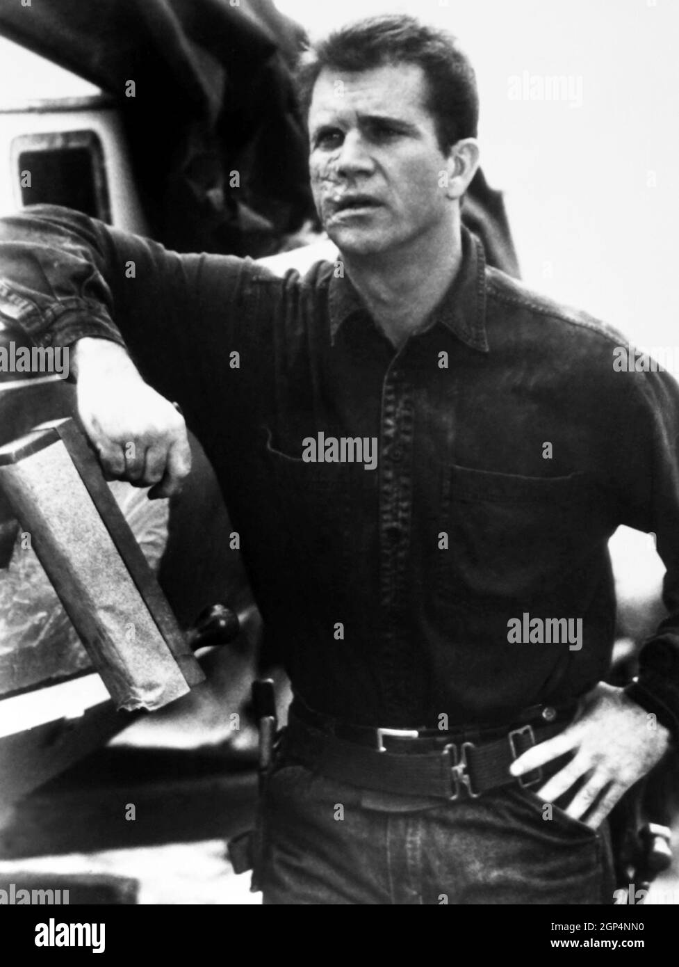 THE MAN WITHOUT A FACE, director Mel Gibson on set, 1993, © Warner ...