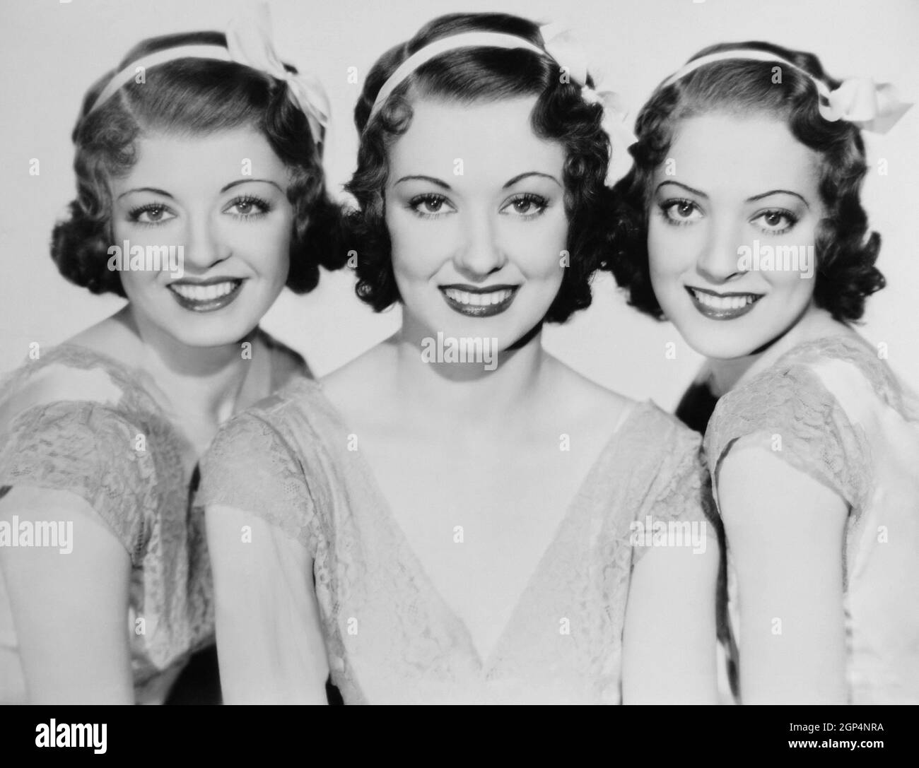 MELODY IN SPRING, from left: Joan Gale, June Gale, Jane Gale, 1934 ...