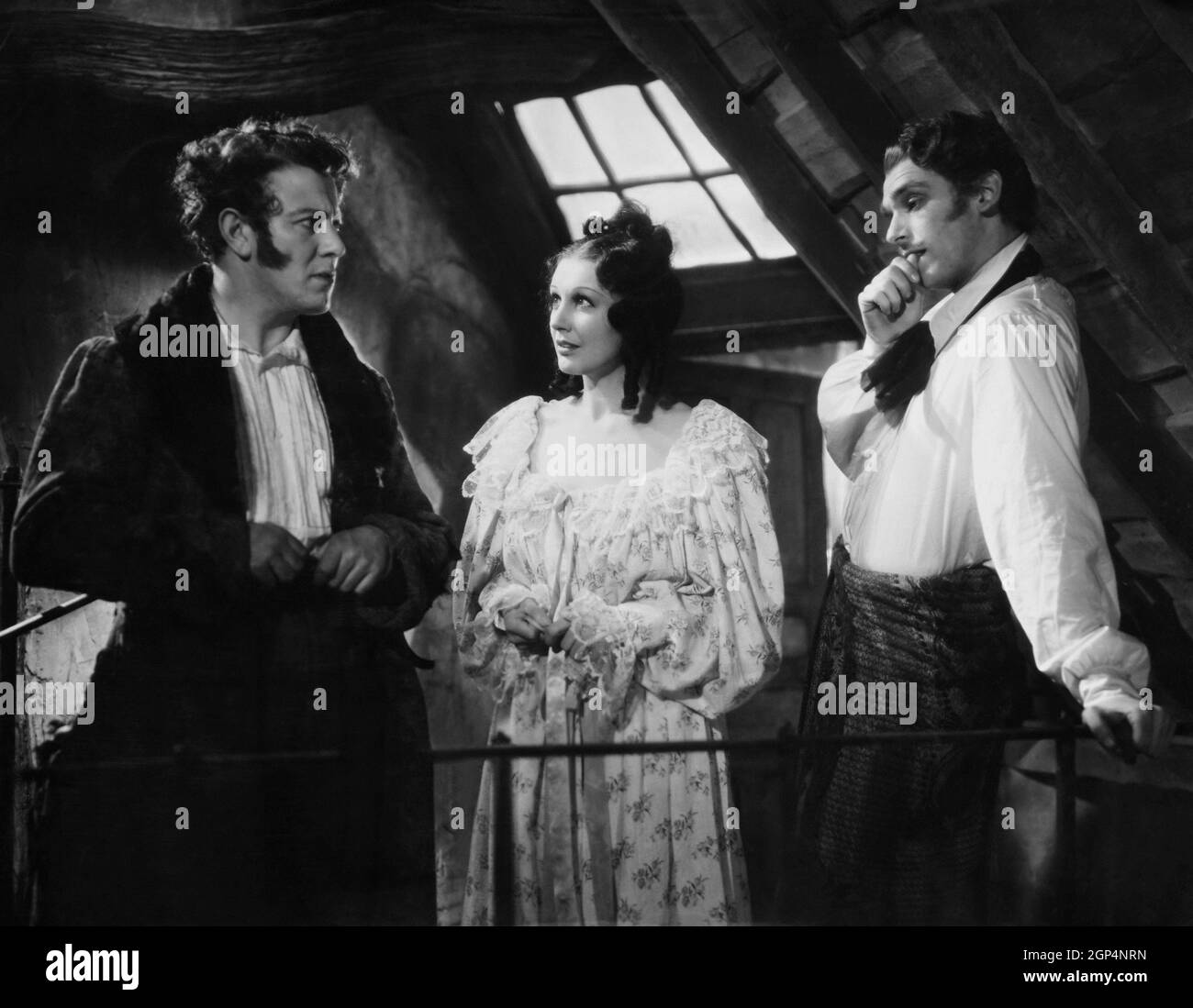 MIMI, from left: Richard Bird, Carol Goodner, Douglas Fairbanks Jr., 1935 Stock Photo - Alamy