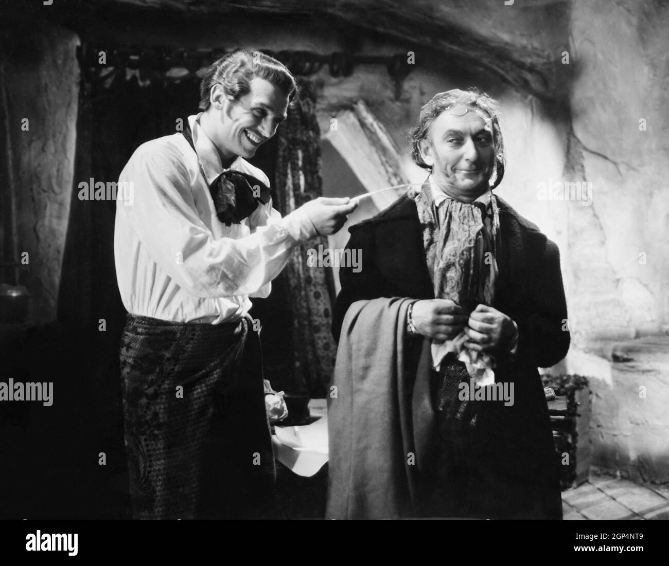 MIMI, from left: Douglas Fairbanks Jr., Paul Graetz, 1935 Stock Photo ...