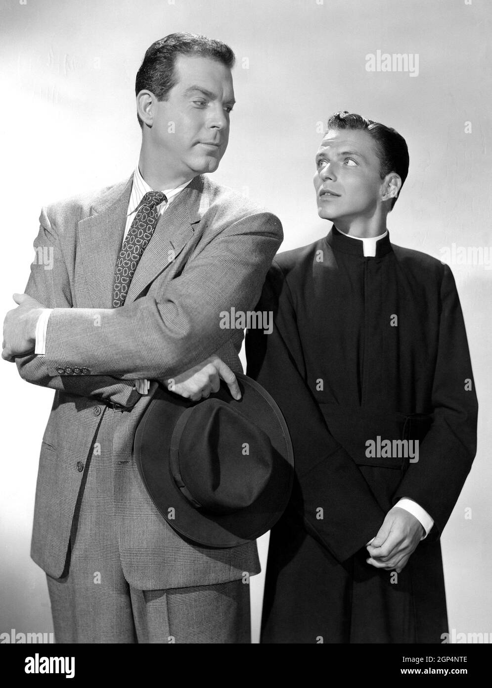 THE MIRACLE OF THE BELLS, from left, Fred MacMurray, Frank Sinatra ...