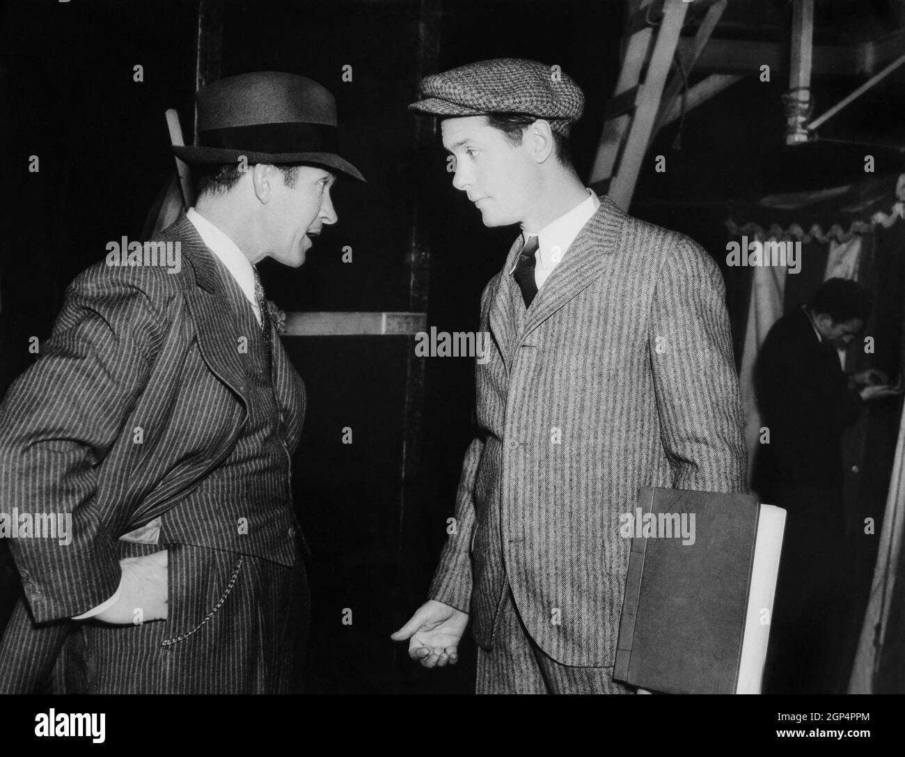 NIGHT MUST FALL, from left: Charles Irwin coaching Robert Montgomery on ...