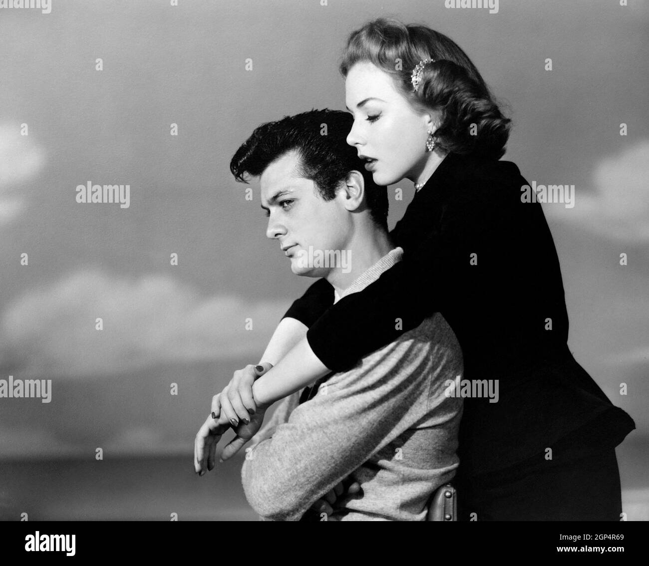 NO ROOM FOR THE GROOM, from left, Tony Curtis, Piper Laurie, 1952 Stock ...