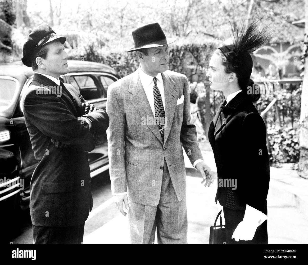 ONCE MORE, MY DARLING, from left, Charles McGraw, Robert Montgomery ...