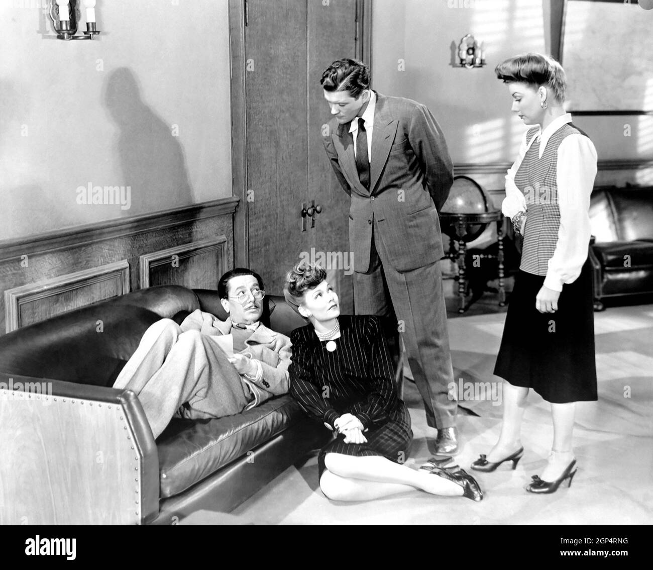 ONE MORE TOMORROW, from left, Reginald Gardiner, Jane Wyman, Dennis ...
