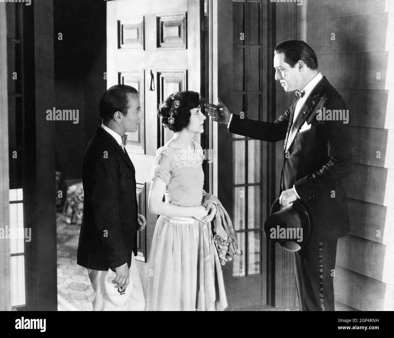 ONLY 38, from left: Taylor Graves, May McAvoy, Elliott Dexter, 1923 ...