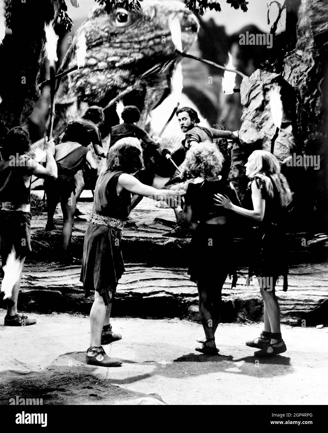 ONE MILLION B.C., John Hubbard (facing camera), 1940 Stock Photo - Alamy