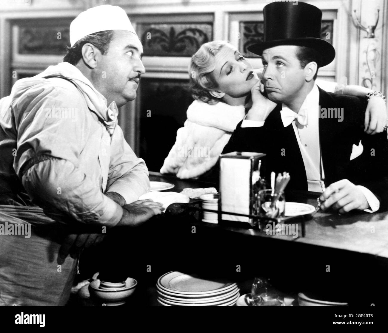 ON THE AVENUE, from left, Billy Gilbert, Madeleine Carroll, Dick Powell, 1937. TM & Copyright ...