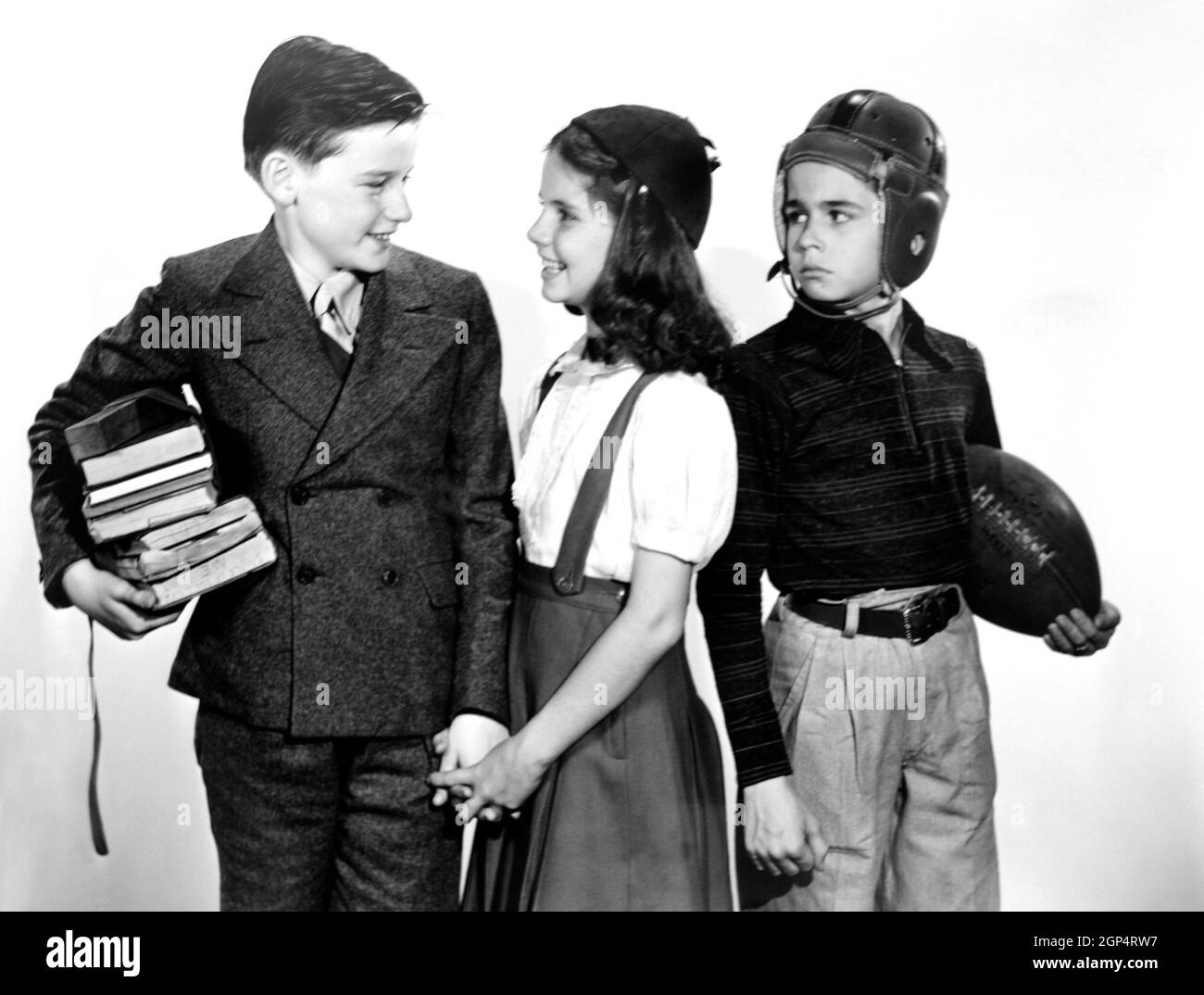 ON THE SUNNY SIDE, from left, Roddy McDowall, Ann E. Todd, Freddie ...