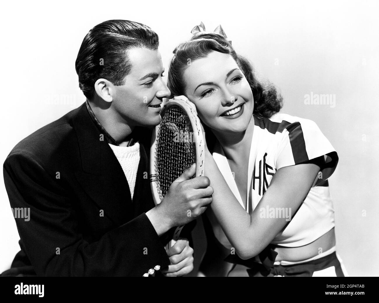 THE PERFECT SNOB, from left, Cornel Wilde, Lynn Bari, 1941. TM ...