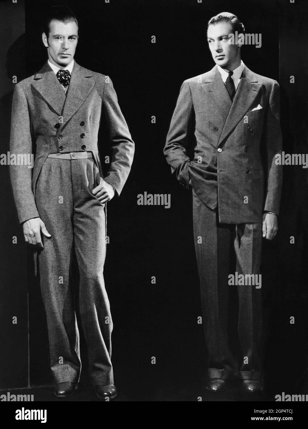 PETER IBBETSON, Gary Cooper, in costume and out, 1935 Stock Photo - Alamy