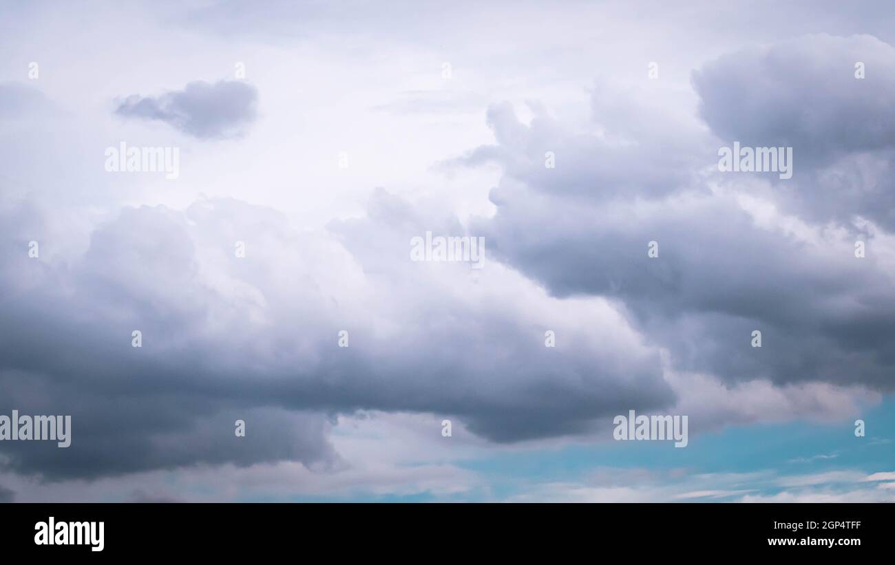 Stratus Clouds rainy clouds abstract season weather background Stock ...