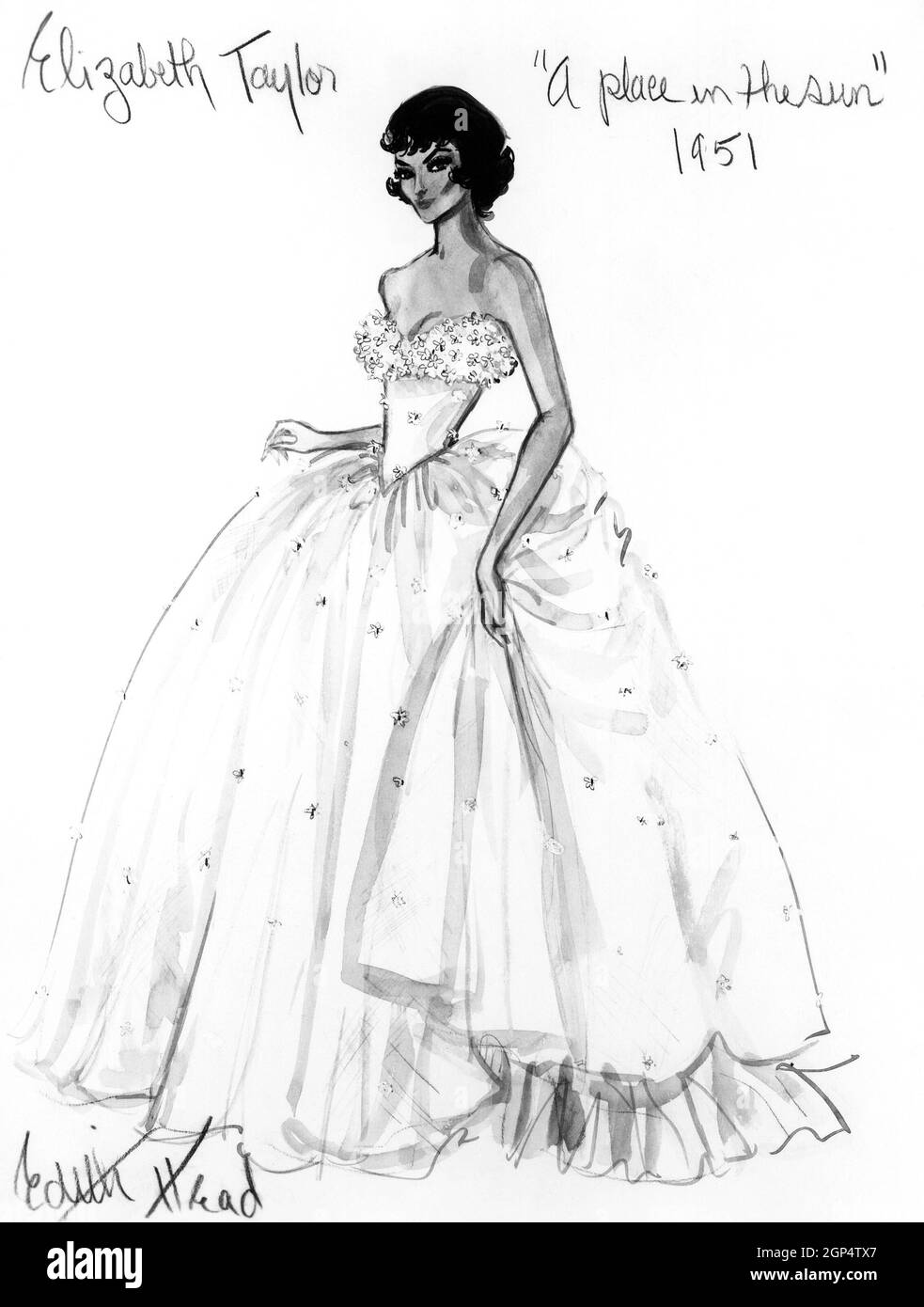 Edith Head Elizabeth Taylor