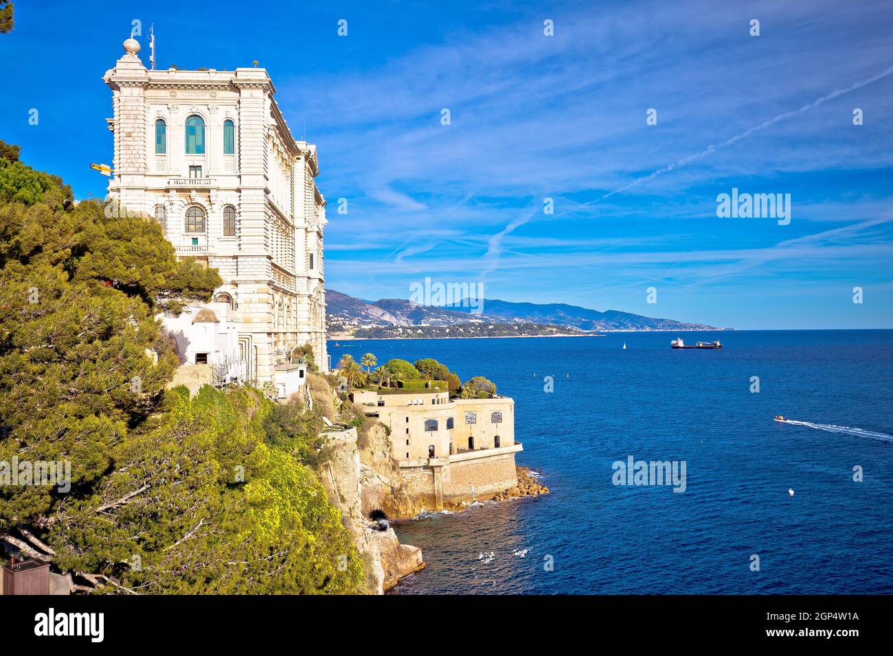 The Oceanographic Museum of marine sciences in Monaco-Ville, Monaco ...