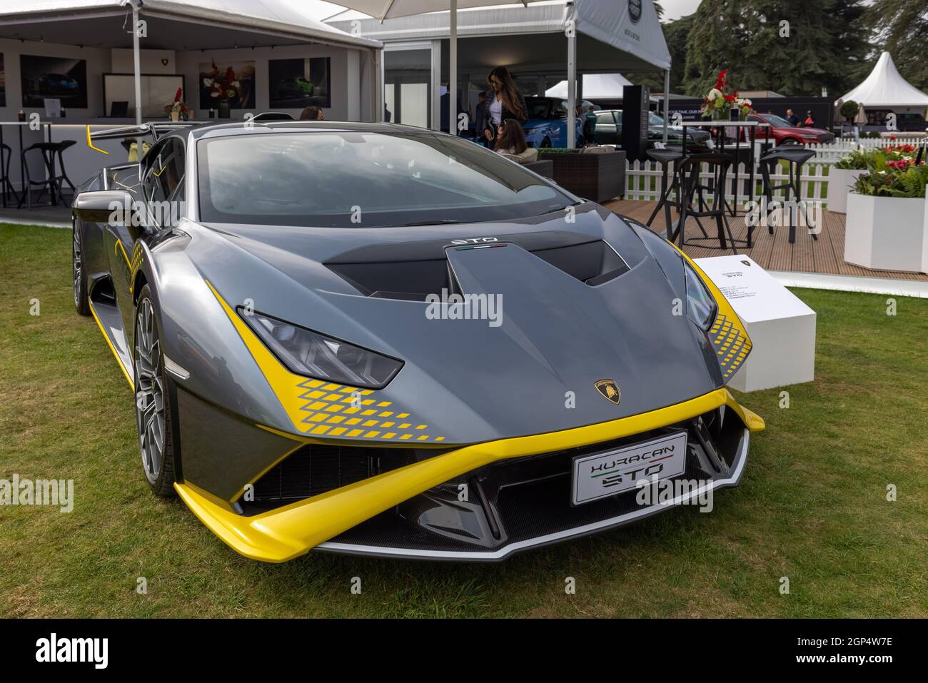 2021 Huracán STO (Super Trofeo Omologato) on display at the Concours d ...