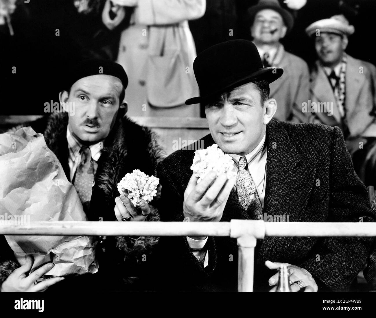 RACKETY RAX, from left, Vince barnett, Victor McLaglen, 1932, TM and ...